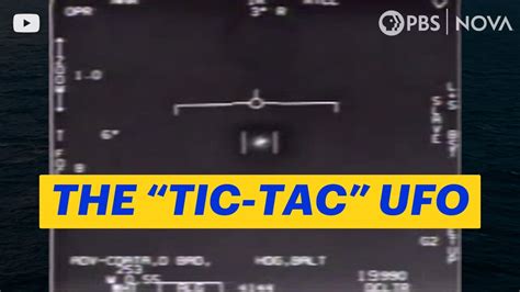 The Tic Tac Ufo Can This Sighting Be Explained Nova Pbs Youtube