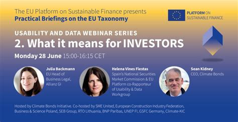 Eutaxonomy Sustainableinvesting Sustainablefinanceeu Julia Backmann
