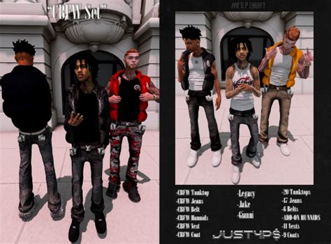 Second Life Marketplace Just4p Cbfw Set Megapack