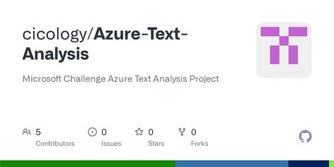 Github Cicologyazure Text Analysis Microsoft Challenge Azure Text Analysis Project