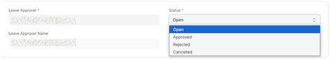 Leave Approval