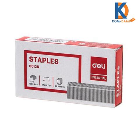 Deli Stapler Pin 246 Big Pin E0012n Kom Damicom