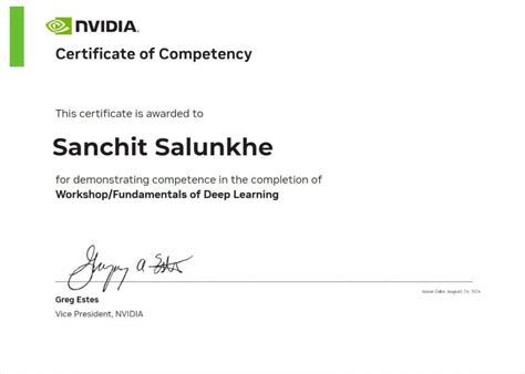 Sanchit Salunkhe On Linkedin Nvidia Deeplearning Ai