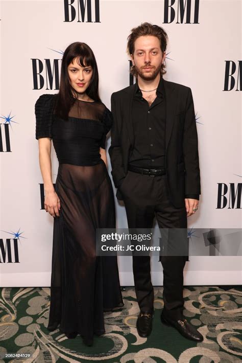María Zardoya And Josh Conway Of The Marías Attend The Bmi Latin News Photo Getty Images