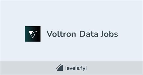 Voltron Data Jobs Levelsfyi