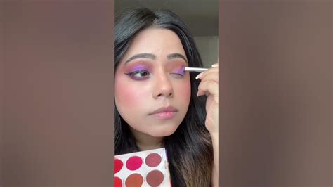 Purple Eye Makeup Tutorial For Beginners Grwm Makeuptutorial Ytshort
