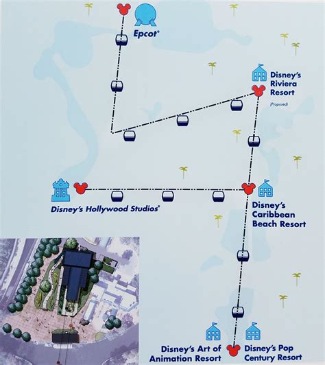Disney Has Released Information About A New Gondola Transportation System At Disney World In