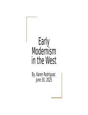 Exploring Early Modernism Renaissance Science And Democracy Course