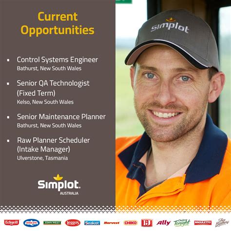 Career Talent Opportunities Workwithus Growwithus Agreatplacetowork Simplot Australia
