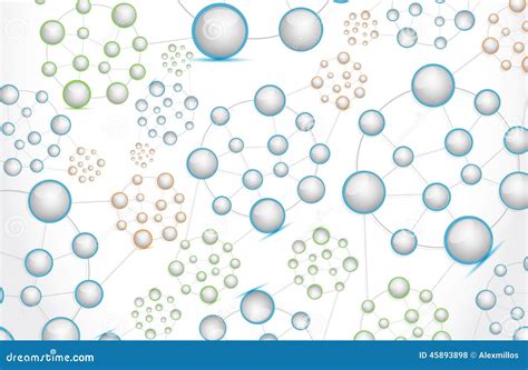 Landscape Atom Diagram Illustration Stock Illustration Illustration