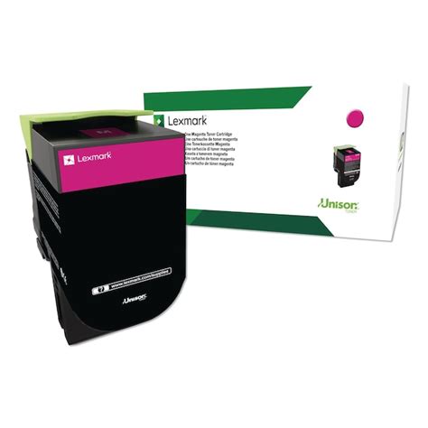 Lexmark 80c0hmg Return Program High Yield Toner 3000 Page Yield Magenta