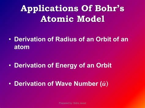 Bohrs Model Ppsx Chemistry Science