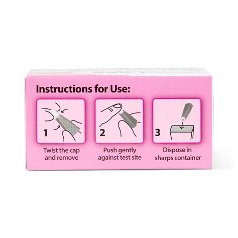 Novaplus Readylance Safety Lancets And Blades Medline