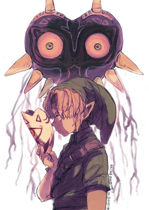 Aogami Link Majora Entity Nintendo The Legend Of Zelda The