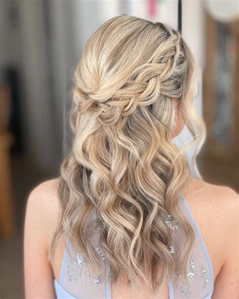 20 Half Up Half Down Braids Hairstyles Braid Hairstyles