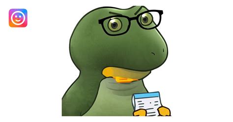 Telegram Style Duck Wearing Glasses Debugging Python Code Emoji Ai