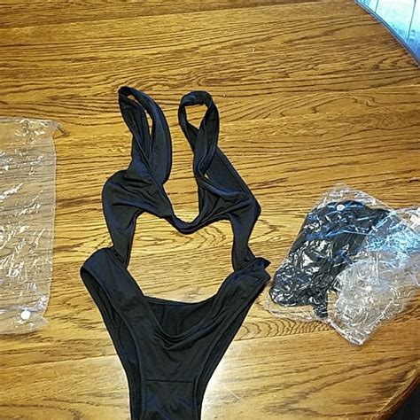 Swim Clearance 5 Barely There One Piece Suit Sml Poshmark