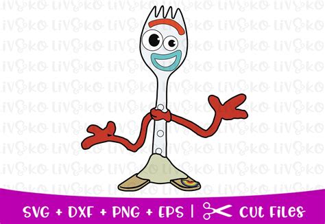 Forky Cut File Toy Story Svg Printable File Forky Svg Clipart File My Xxx Hot Girl