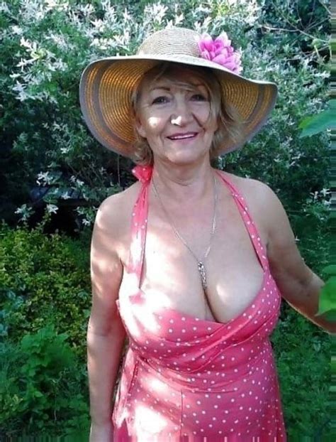 Grandma In Her Garden Sundress Kristen86