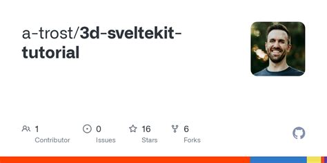 Github A Trost3d Sveltekit Tutorial