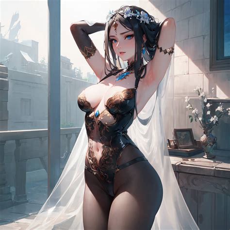 Beautiful Dark Haired Girl In Sexy Outfit By Keijosusi On Deviantart
