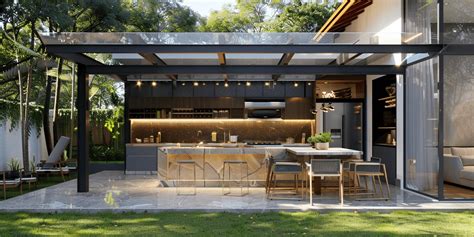 Covered Outdoor Kitchen Ideas 20 New Covered Kitchens Designs