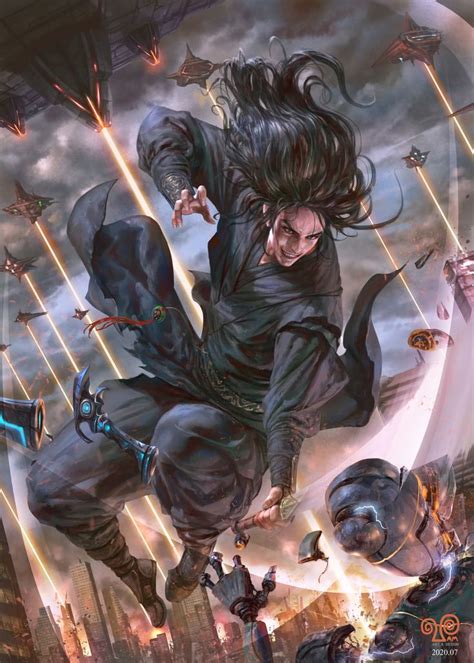 Artstation Martial Arts Novel Cover Mansik Yang Art Conceptuel
