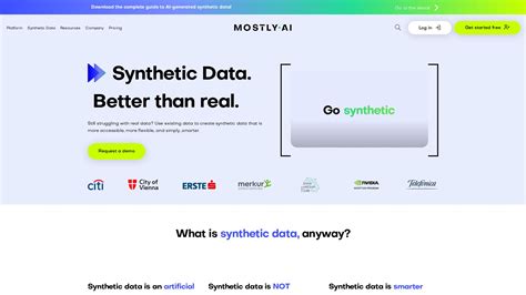mostly ai synthetic data pioneer futureen