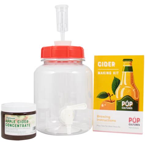 Pop Cultures Cider Making Kit