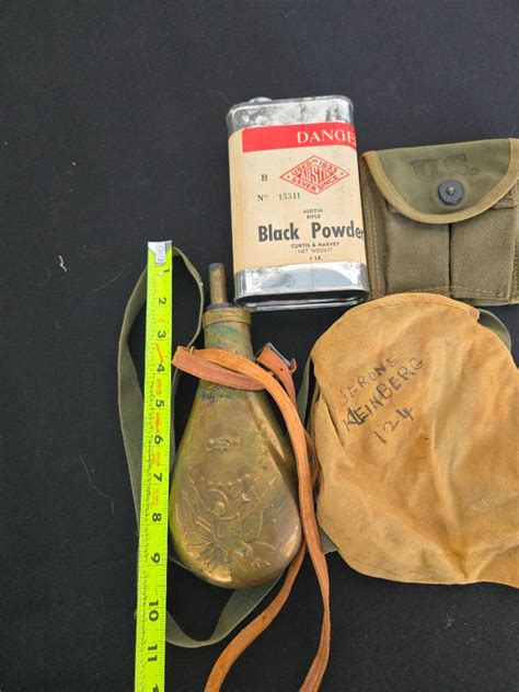 Lot 760 Flask Bou Scouts Bag And More Just Right Estate Sales