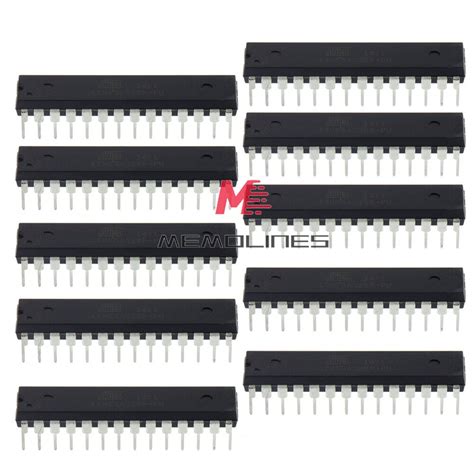 10x Original Atmega328p Pu Microcontrolle R W Bootloader For Arduino