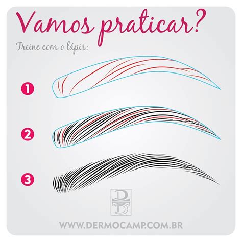 Printable Eyebrow Practice Sheets