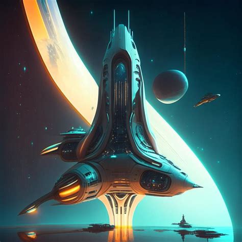 Futuristic Sci Fi Space Rocket By Pickgameru On Deviantart