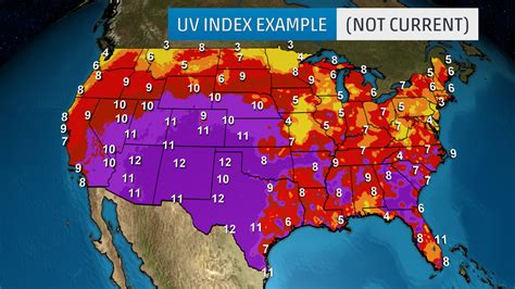 Outlooks Current Uv Index Forecast Map Vvsrpo