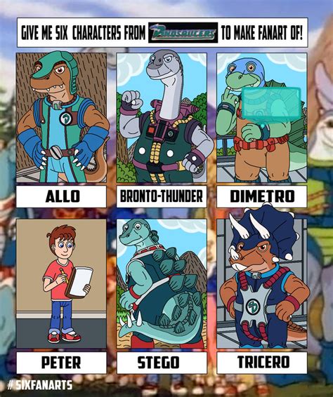 Mcsaurus Six Fanart Challenge Dinosaucers By Mcsaurus On Deviantart