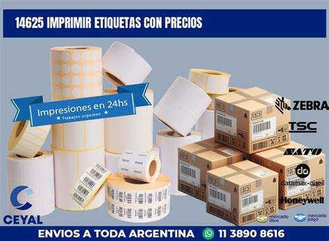 14625 Imprimir Etiquetas Con Precios Etiquetas Frontal
