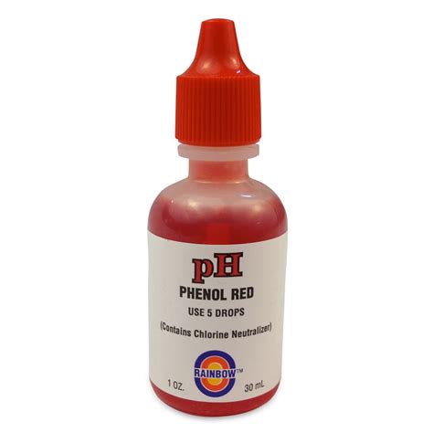 Test Reagent 12 Oz Phenol Red