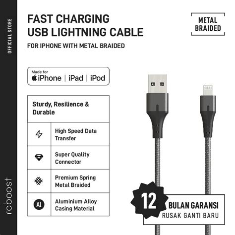 10 Merk Kabel Data Charger Iphone Original Terbaik 2026