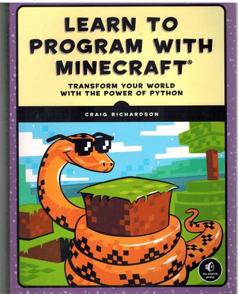 Python Programming With Minecraft Book How To Write In Minecraft
