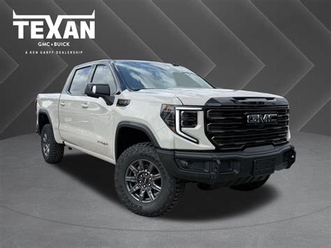 New 2026 Gmc Sierra 1500 At4x Crew Cab In Humble Tg292828 Texan Gmc