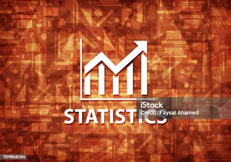 Statistics Brown Background Stock Illustration Download Image Now