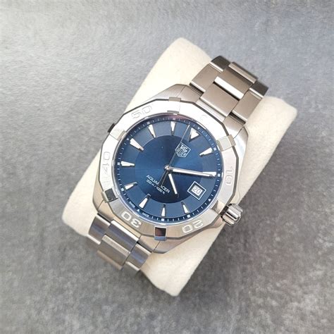 Tag Heuer Aquaracer 41mm Blue Dial Quartz Excellent Condition Mo