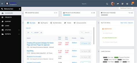 Crm System Hermes Infotech