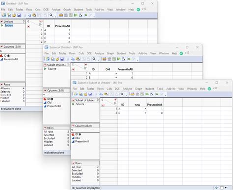 Data Tables Jmp User Community