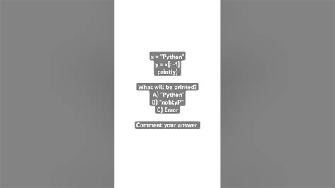 Python Quiz 2 Youtube