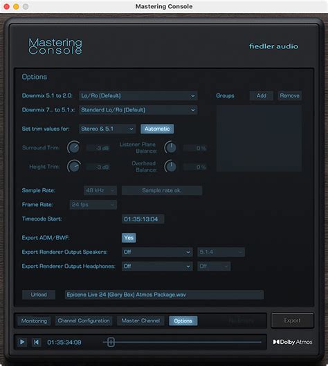 Fiedler Audio Mastering Console And Gravitas Mds
