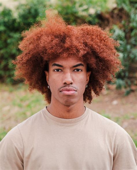Dark Auburn Hair Men