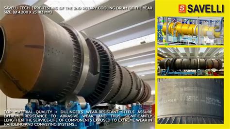 Francesco Savelli On Linkedin Pre Testing Of The 2nd Savelli Rotary Cooling Drum Of The Year …