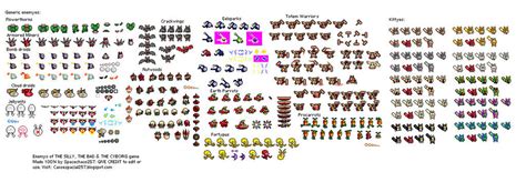 Generic Enemys 2012 Sprites By Caosespacial257 On Deviantart