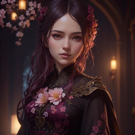 Premium Ai Image A Flower By Casey Weldon